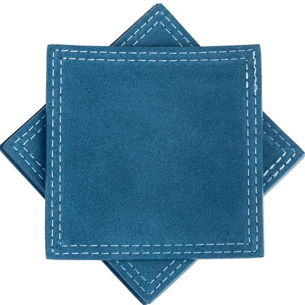 Penny Suede Coaster Set